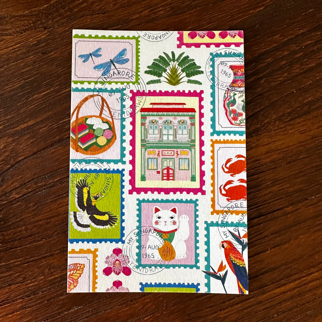 Postcard - Stamps – Yenidraws